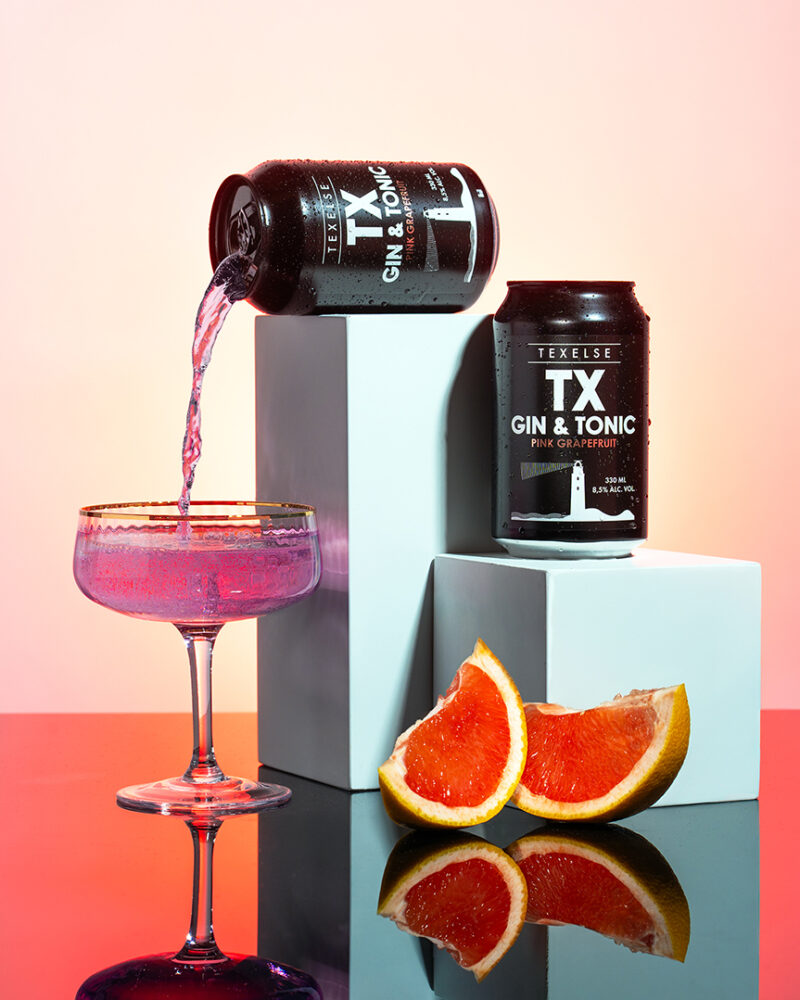 TX Gin & Tonic Pink Grapefruit - Brouwerij Stokerij Texel